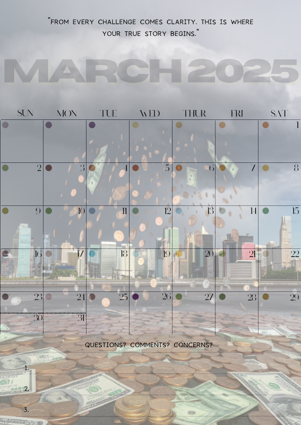 2025 REVIVAL (Digital Calendar & Issue 002 PRE-ORDER) – WWW.CHARGEIT2THAGAME.COM